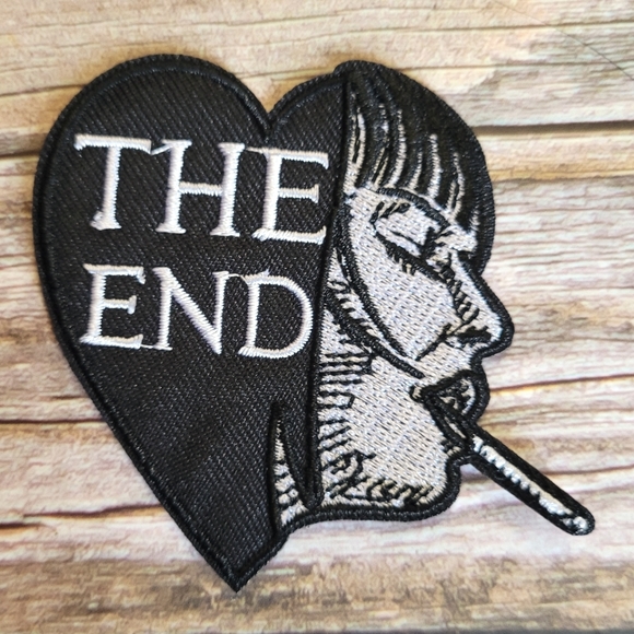 Accessories | 313 The End Lady Smoking Cigarette Black Heart Emo Gothic ...